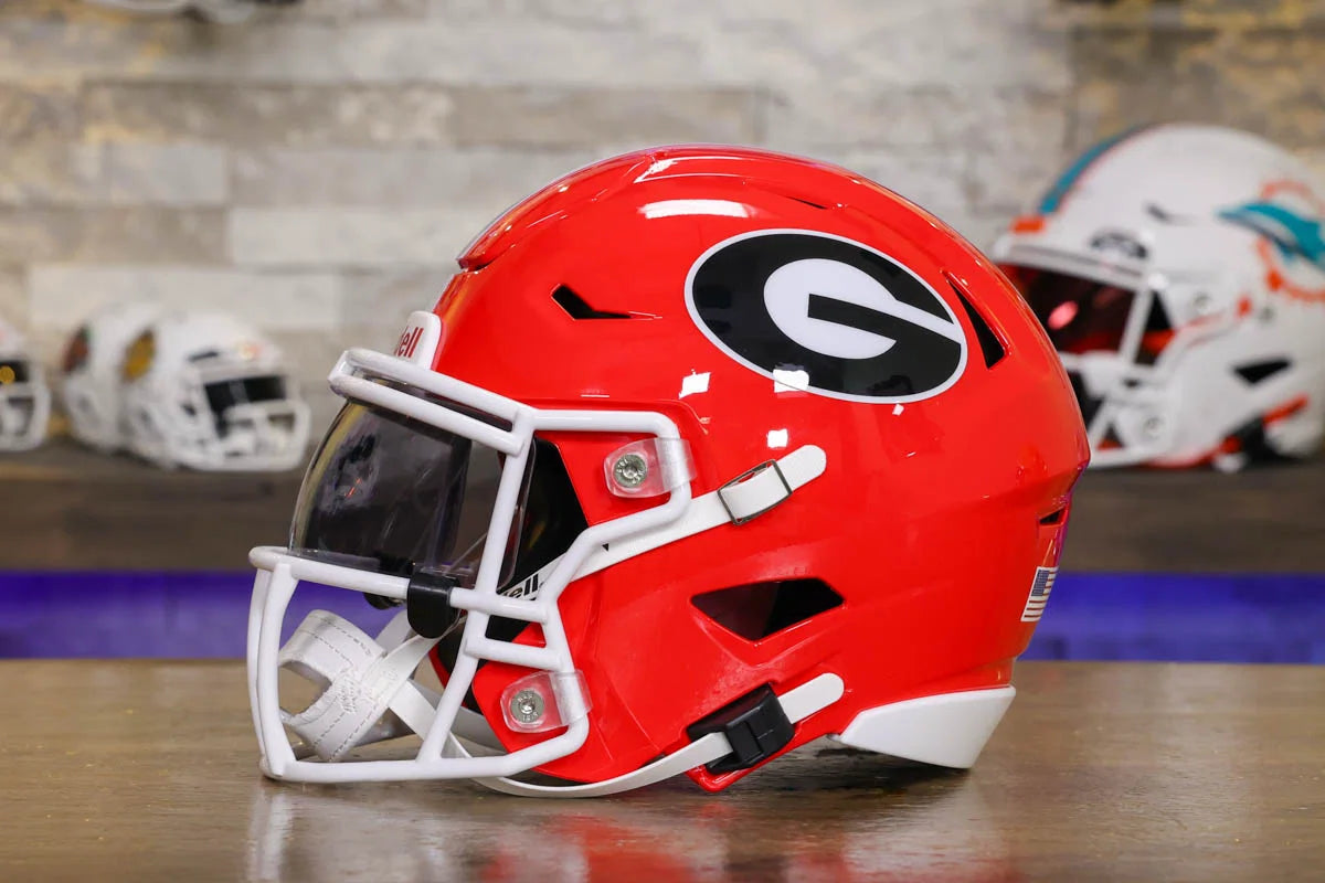 Georgia Bulldogs Riddell SpeedFlex Mid-Size Helmet – Green Gridiron, Inc.