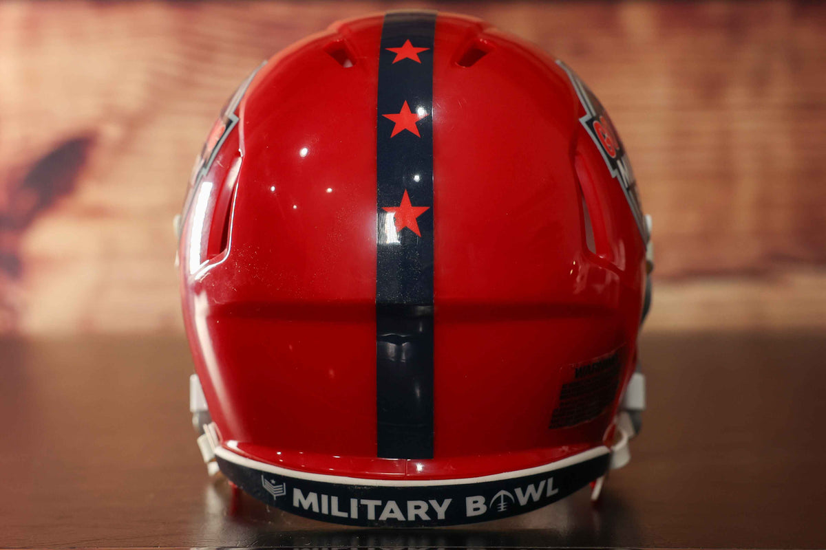 Custom Mini Helmet - Go Bowling Military Bowl – Green Gridiron, Inc.