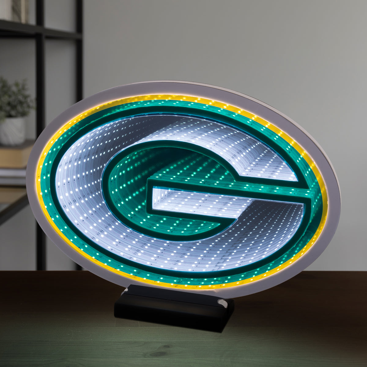 NFL LED Infinity Logo Light - Green Bay Packers – Green Gridiron, Inc.