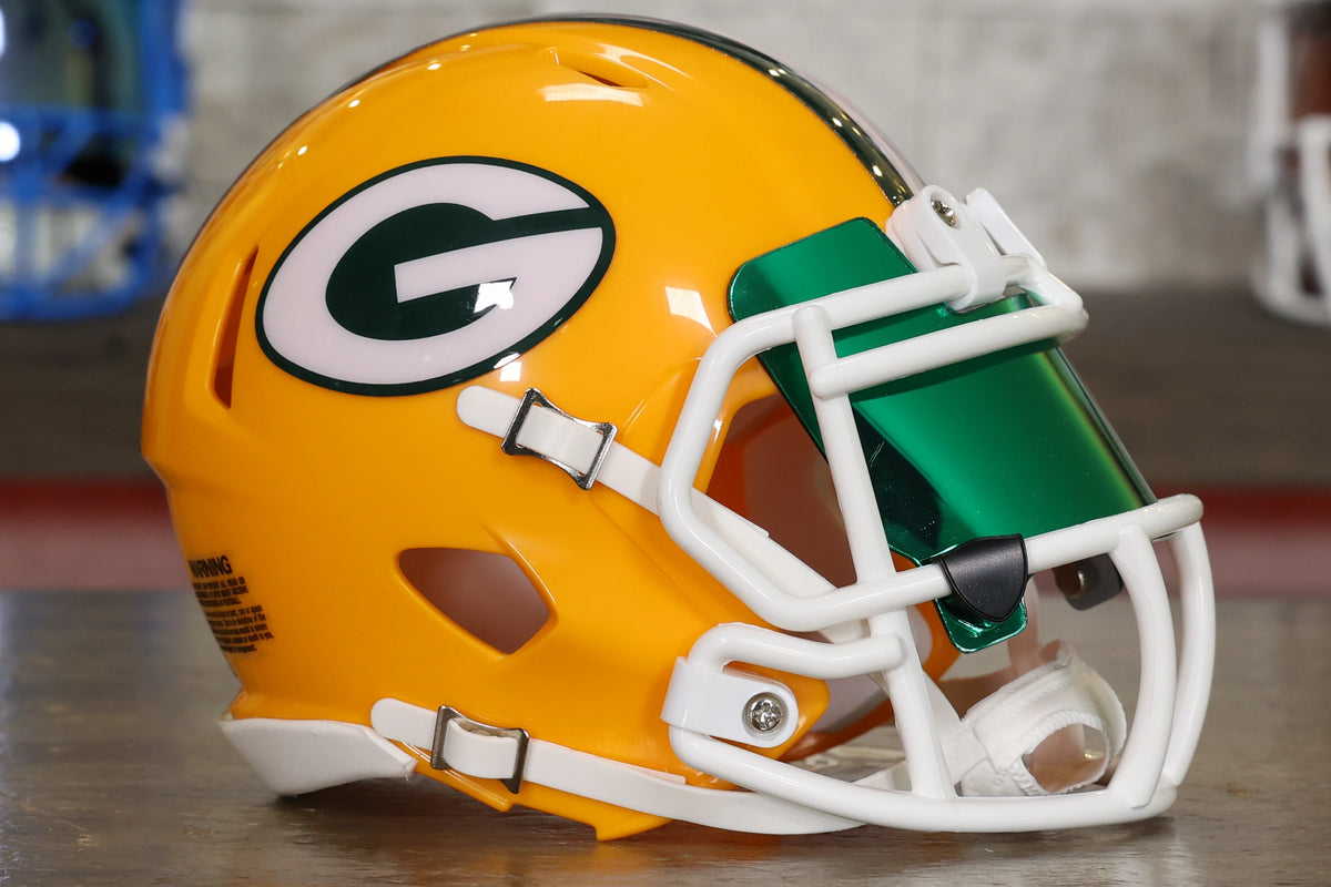 Green Bay Packers Riddell Speed Mini Helmet - GG Edition 02391 – Green ...
