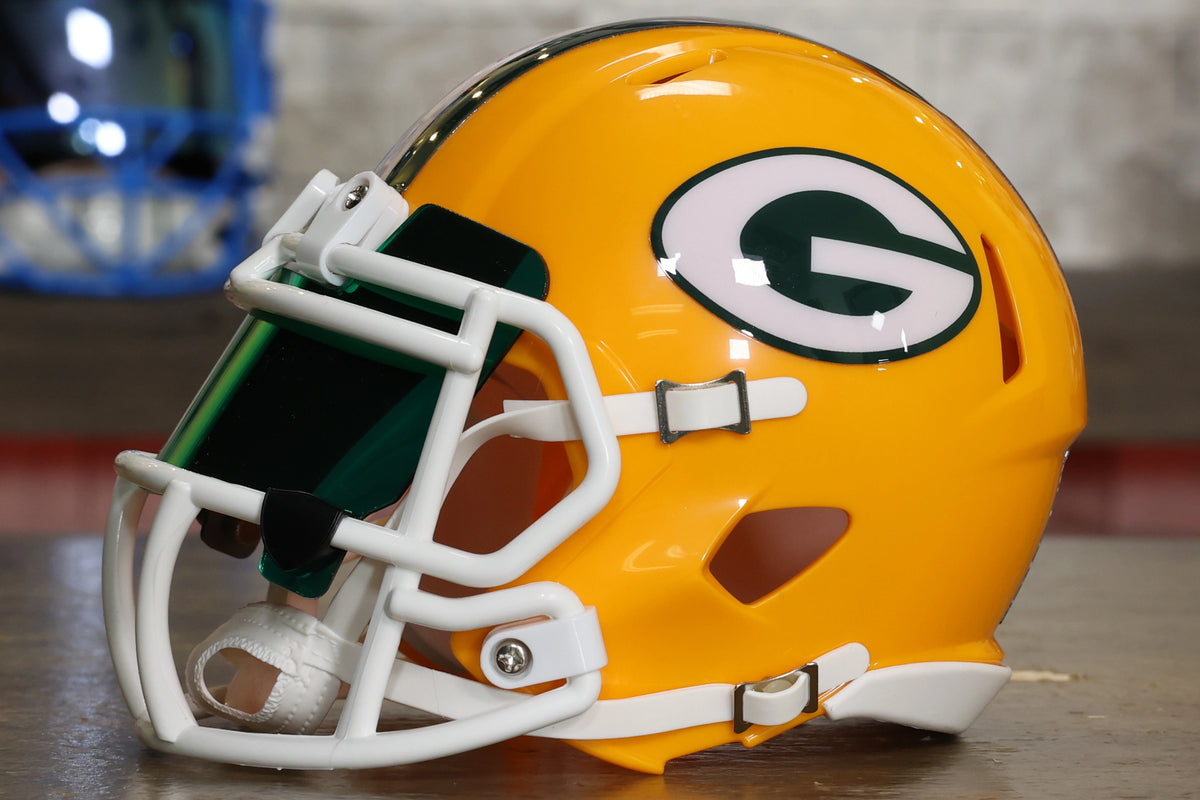 Green Bay Packers Riddell Speed Mini Helmet - GG Edition 02391 – Green ...