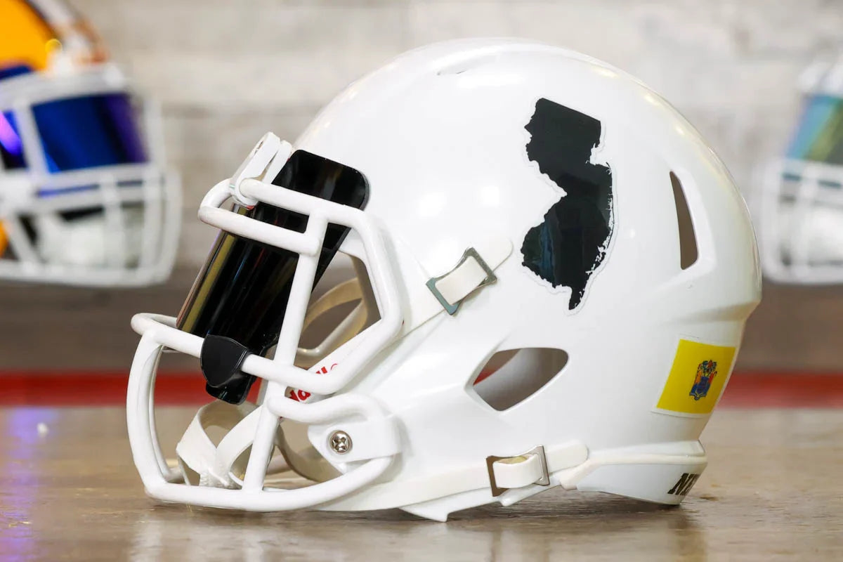 State Mini Helmet - New Jersey – Green Gridiron, Inc.