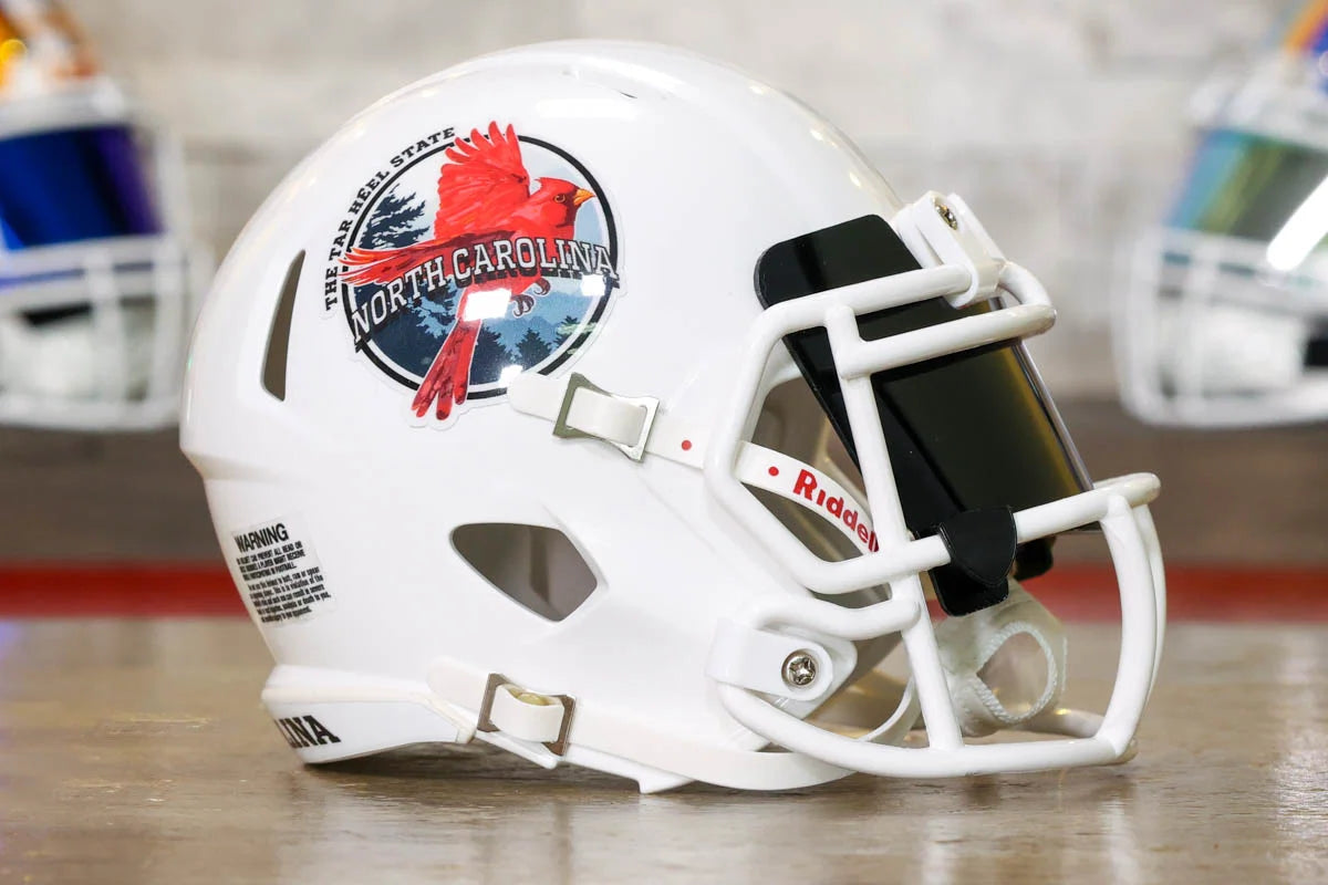 State Mini Helmet - North Carolina – Green Gridiron, Inc.
