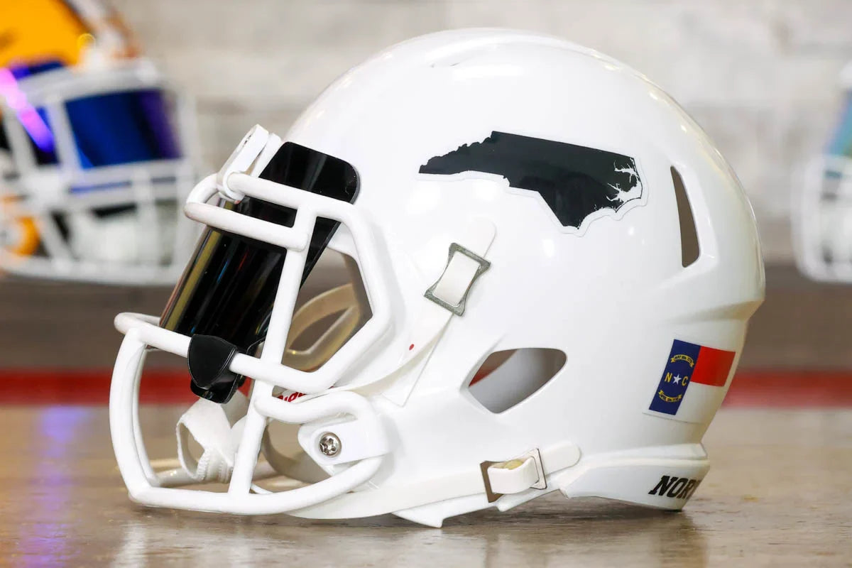 State Mini Helmet - North Carolina – Green Gridiron, Inc.