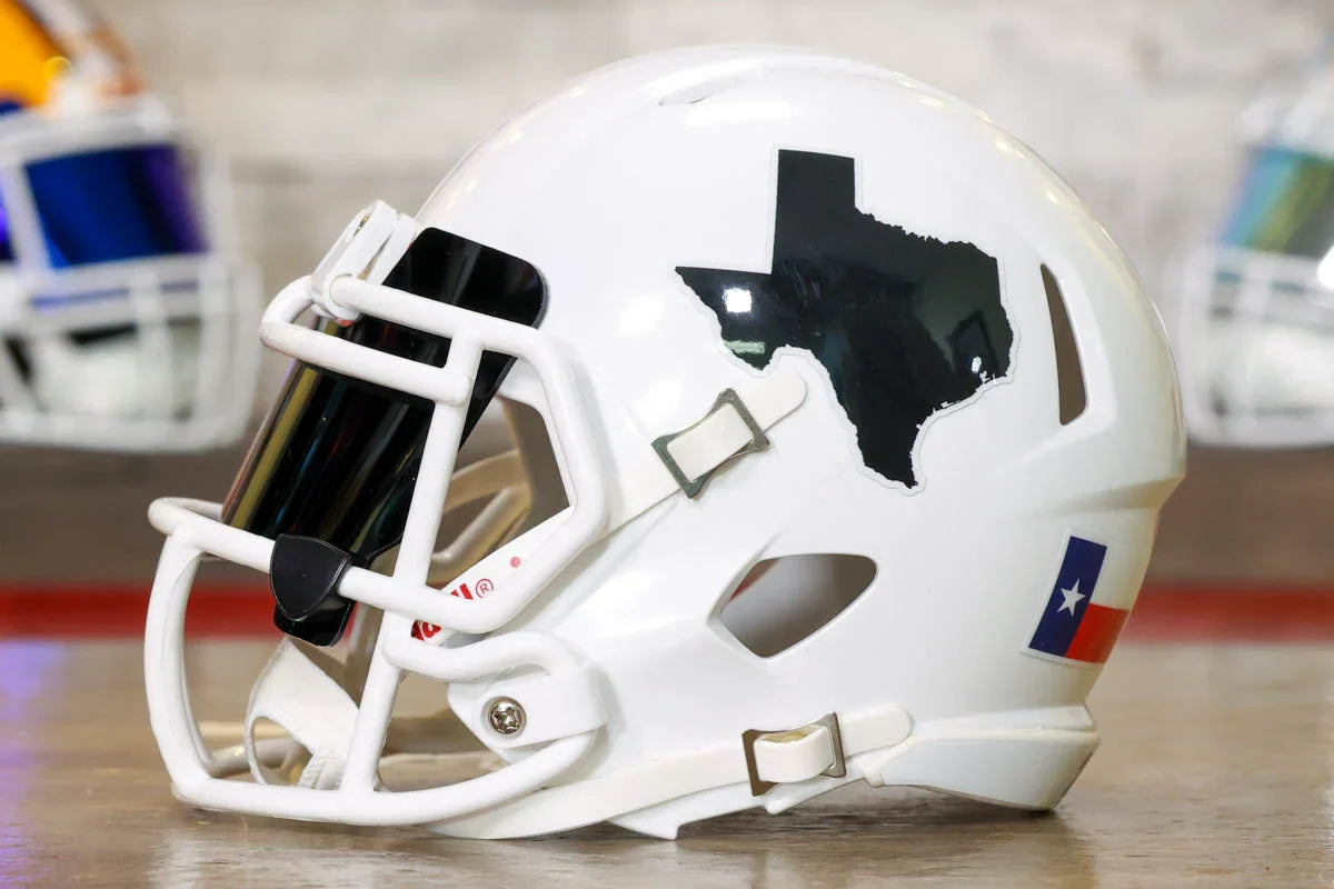 State Mini Helmet - Texas – Green Gridiron, Inc.