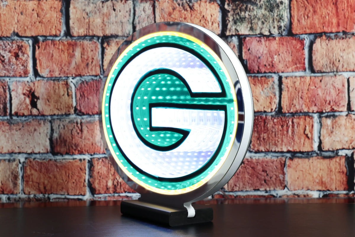 NFL LED Infinity Logo Light - Green Bay Packers – Green Gridiron, Inc.