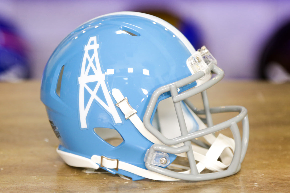 Houston Oilers Riddell Speed Mini Helmet - 1960-1962 Throwback – Green ...