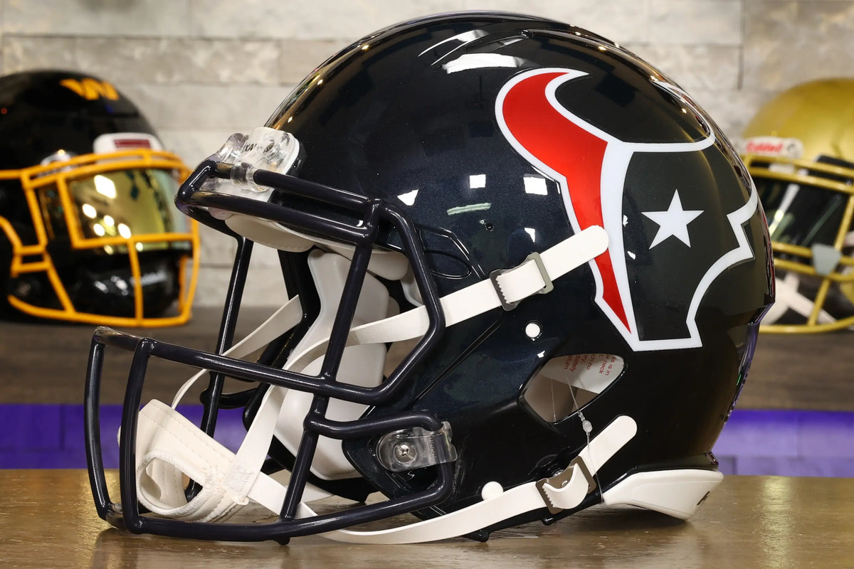 Houston Texans Riddell Speed Authentic Helmet – Green Gridiron, Inc.