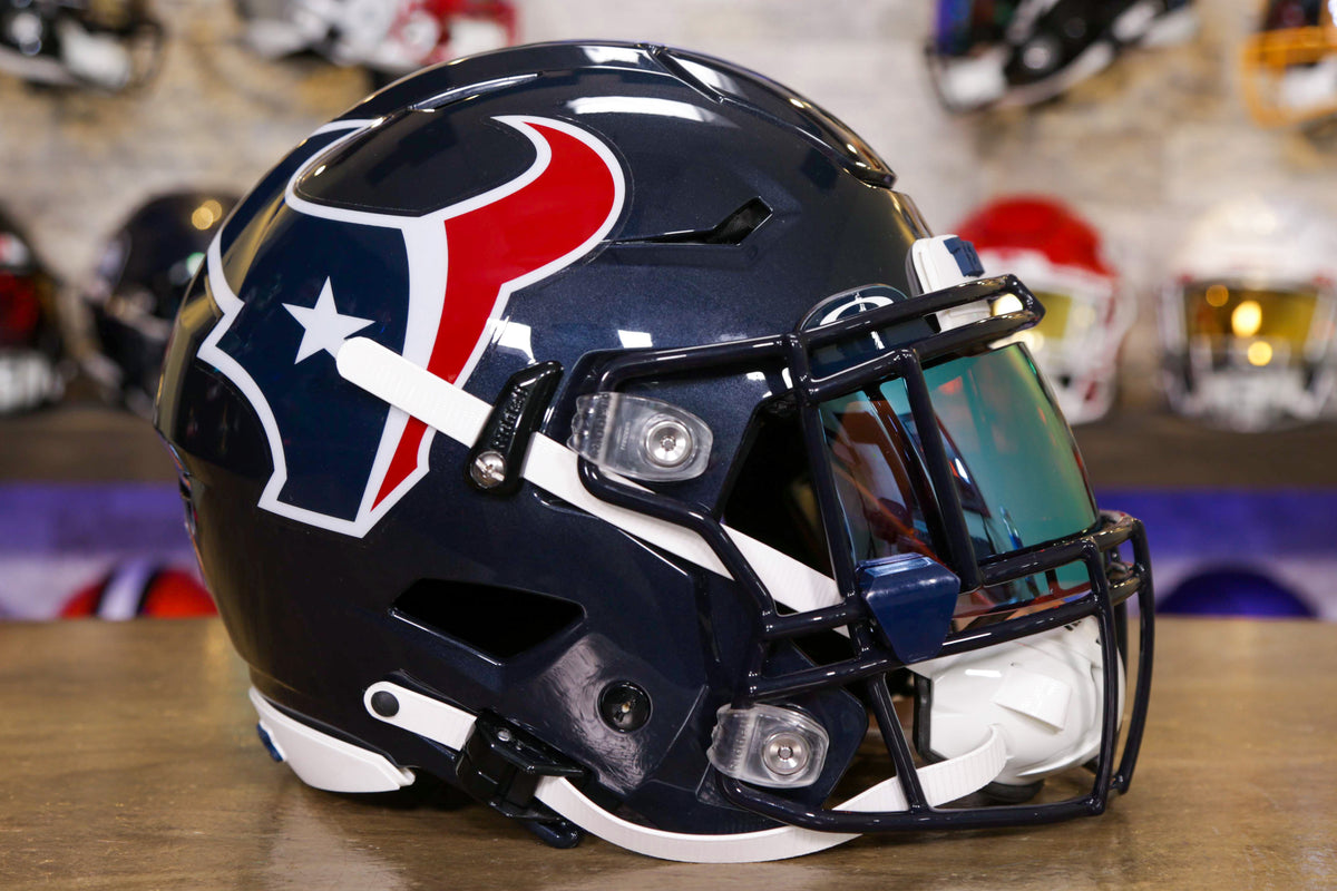 Houston Texans Riddell SpeedFlex Helmet - GG Edition 00359 – Green Gridiron, Inc.