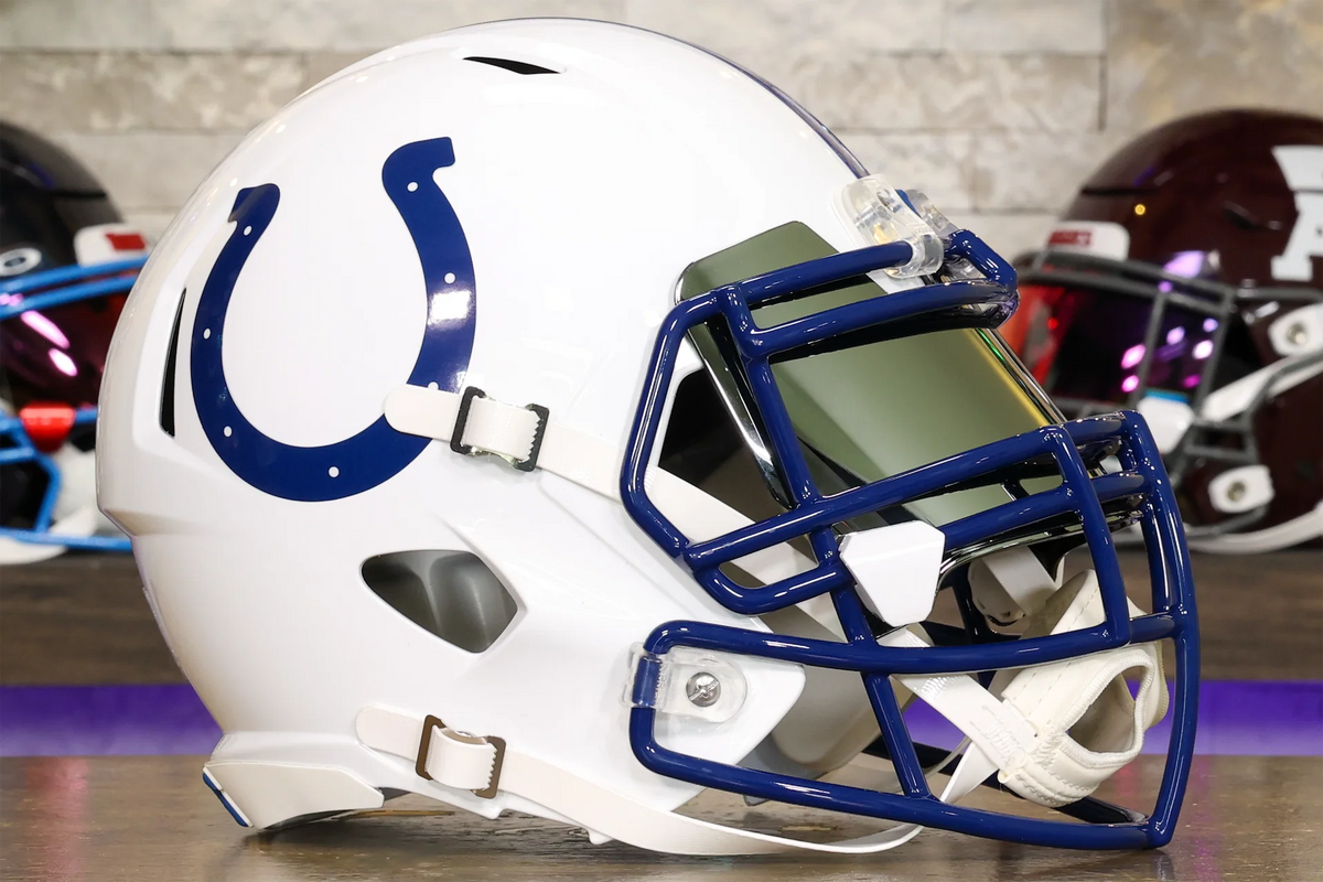 Indianapolis Colts Riddell Speed Display Helmet - GG Edition – Green ...