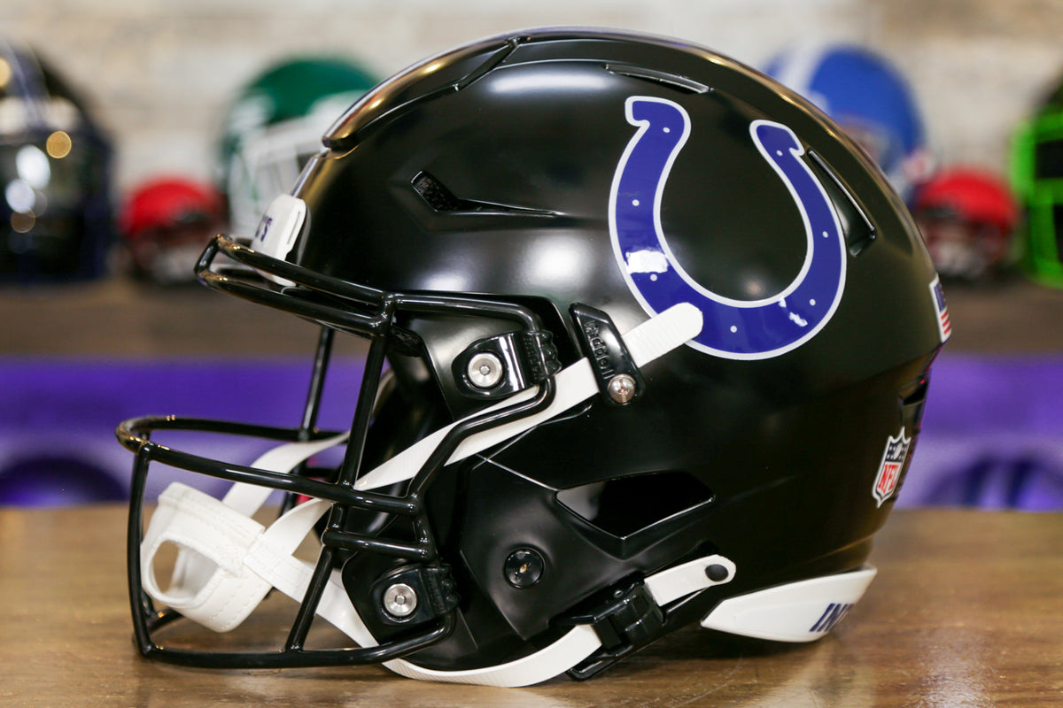 Indianapolis Colts Riddell SpeedFlex Helmet - Black Alternate – Green ...