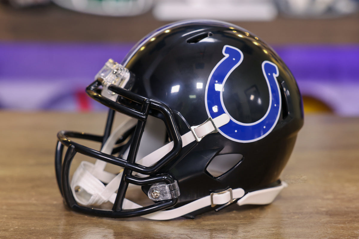 Indianapolis Colts Riddell Speed Mini Helmet - Black Alternate – Green ...