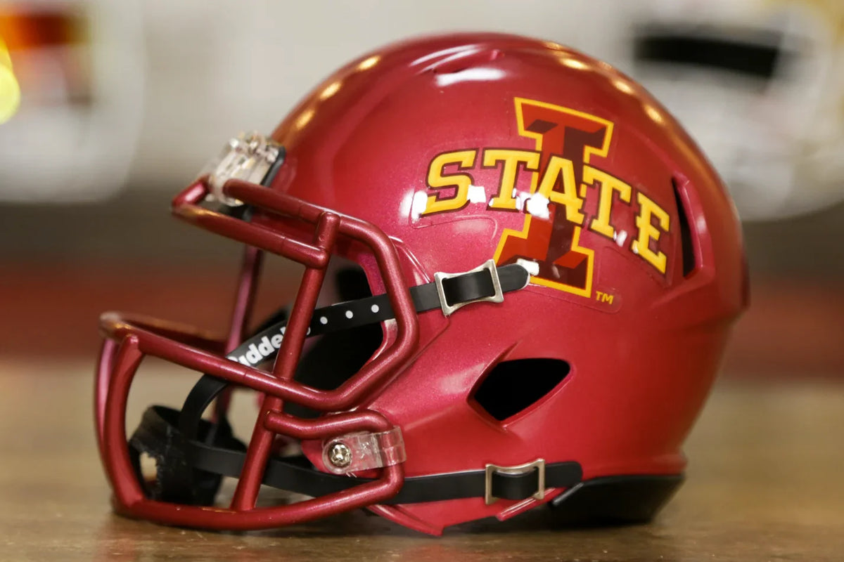 Iowa State Cyclones Riddell Speed Mini Helmet - Red I State – Green ...