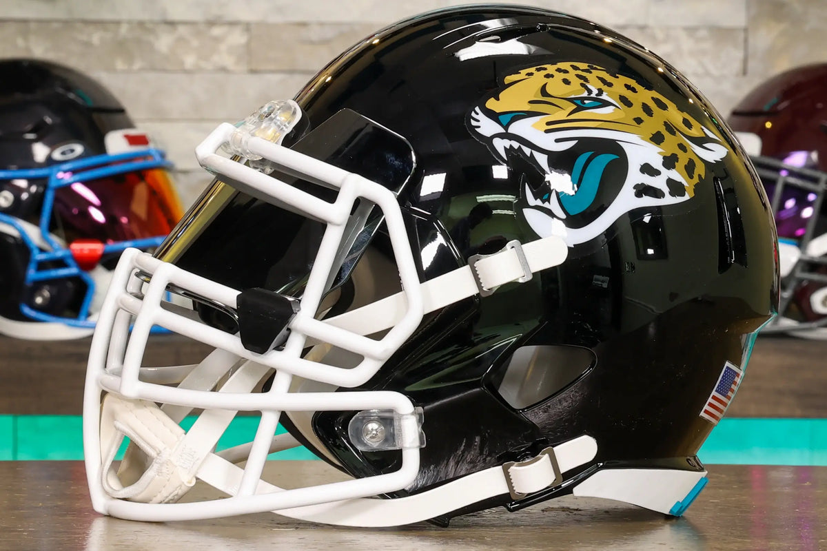 Jacksonville Jaguars Riddell Speed Display Helmet - GG Edition – Green ...