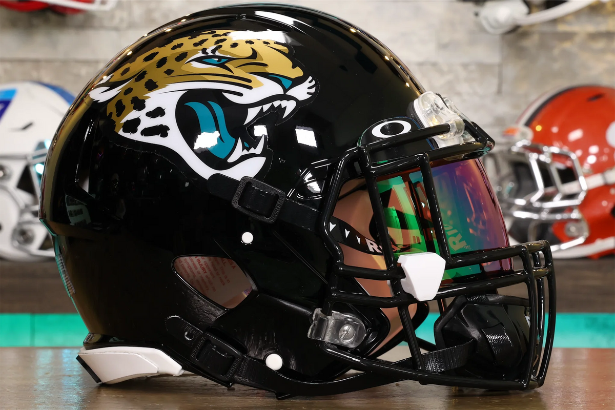 Jacksonville Jaguars Riddell Speed Authentic Helmet - GG Edition ...