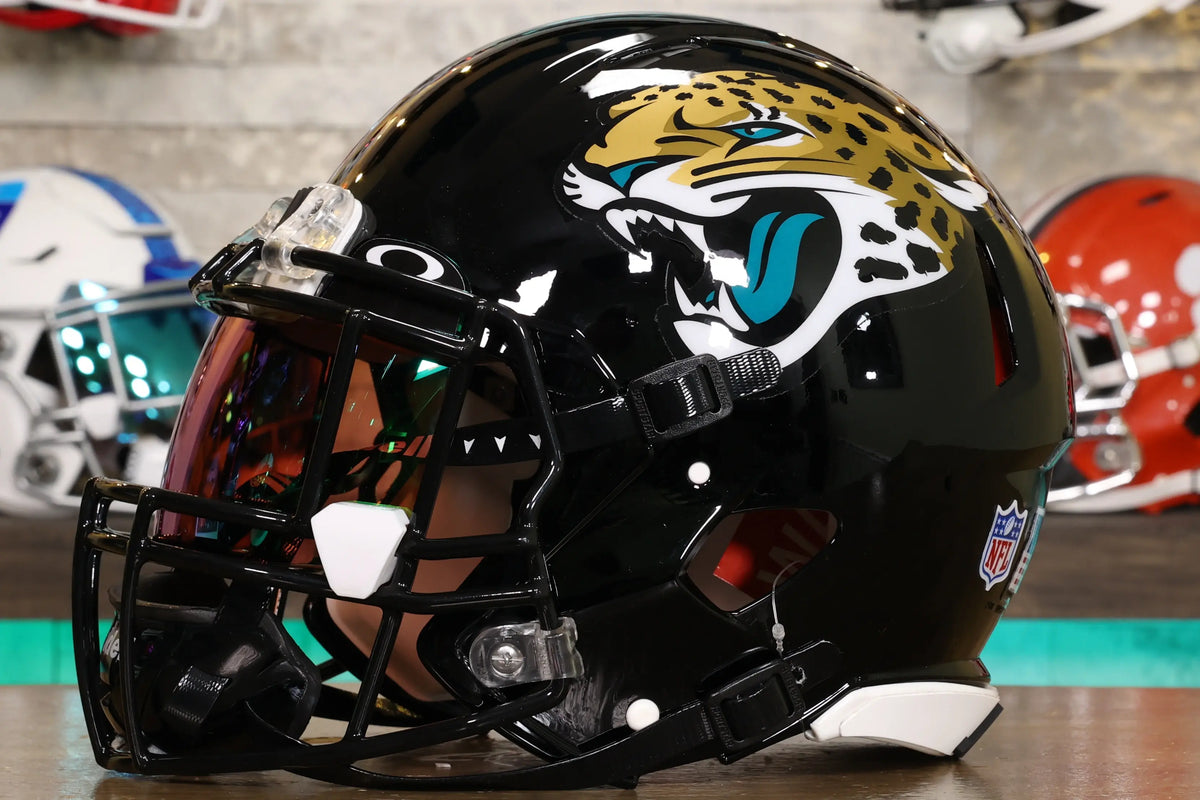 Jacksonville Jaguars Riddell Speed Authentic Helmet - GG Edition ...