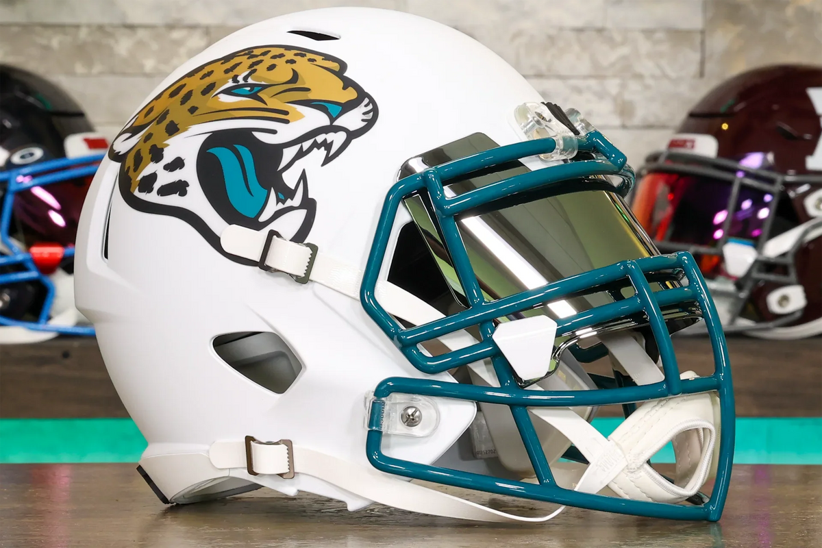 Jacksonville Jaguars Riddell Speed Display Helmet - GG Edition 02586 ...