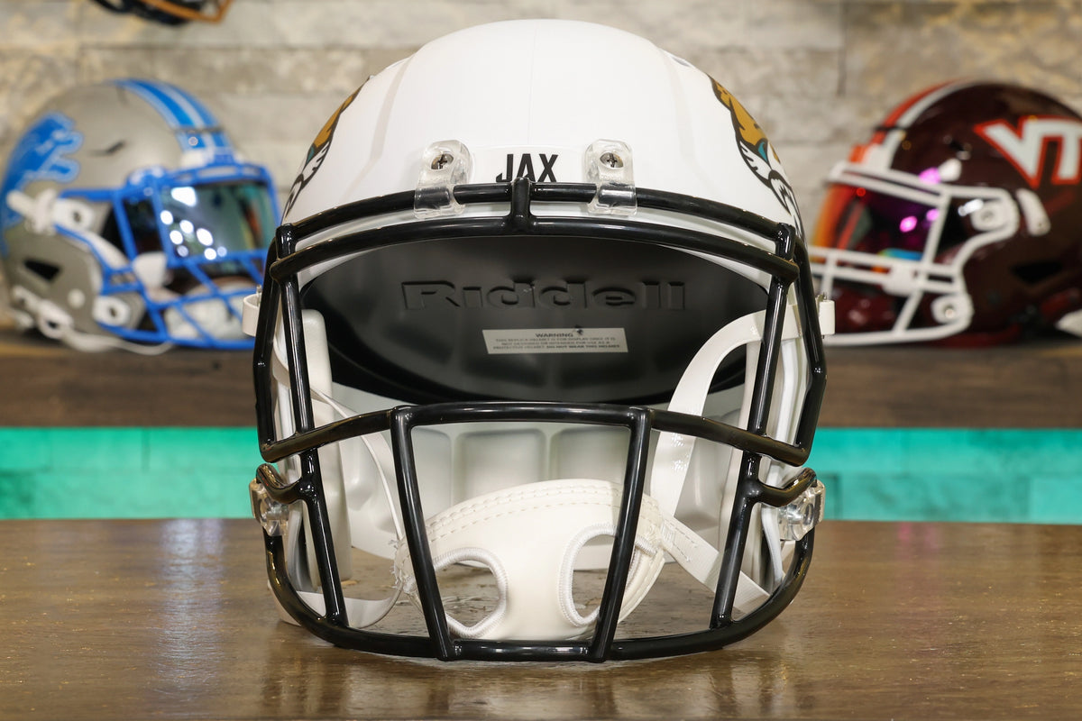Jacksonville Jaguars Riddell Speed Display Helmet - Shell White Altern ...