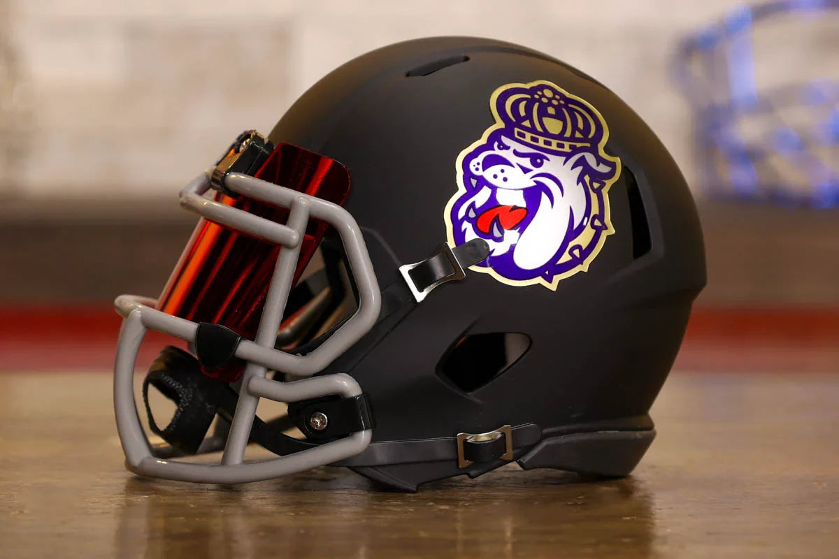 James Madison Dukes Riddell Speed Mini Helmet - GG Edition – Green ...