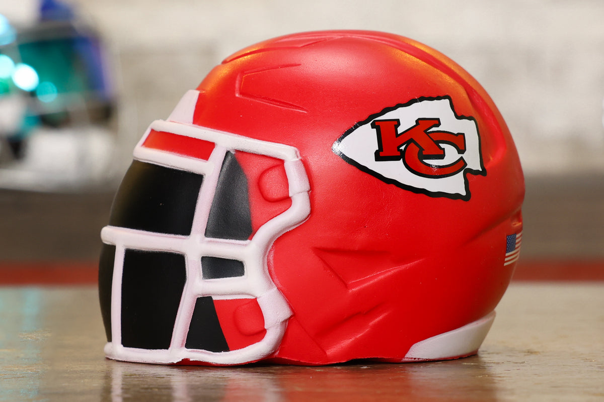 Jumbo Squeezymates Helmet - Kansas City Chiefs – Green Gridiron, Inc.