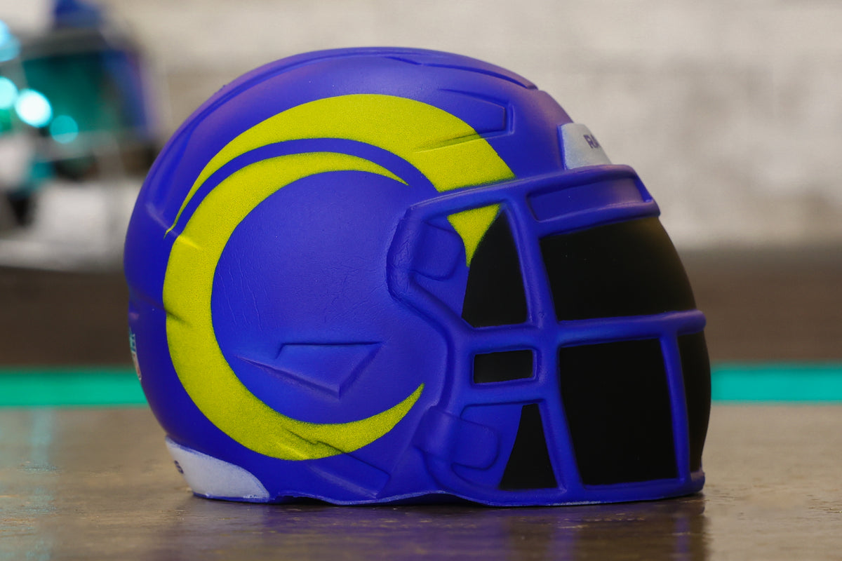 Jumbo Squeezymates Helmet - Los Angeles Rams – Green Gridiron, Inc.