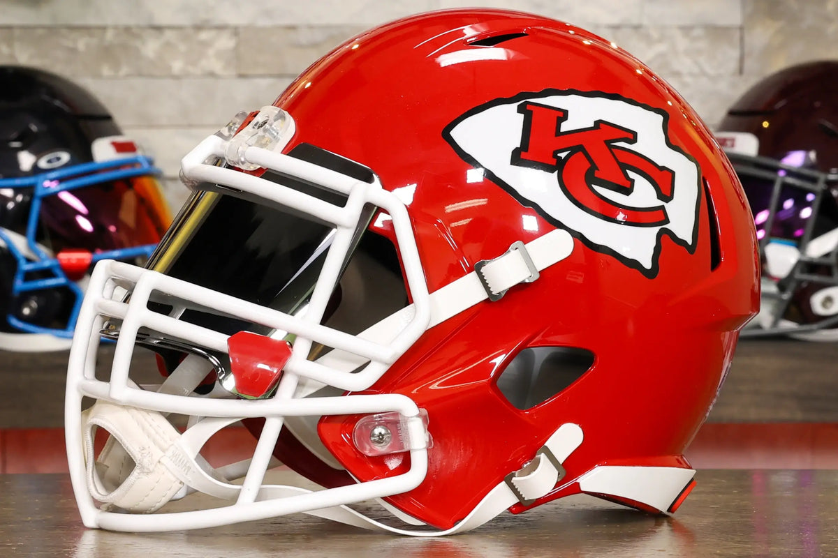 Kansas City Chiefs Riddell Speed Display Helmet - GG Edition – Green ...