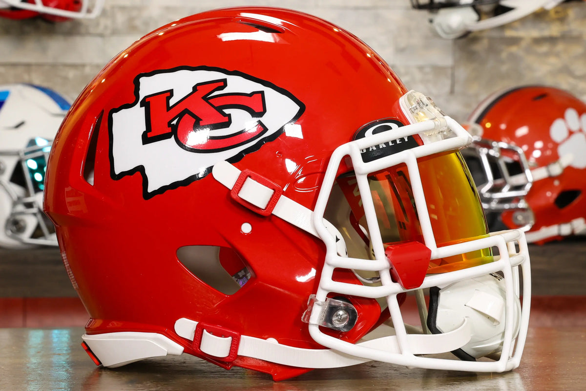 Kansas City Chiefs Riddell Speed Authentic Helmet - GG Edition – Green ...