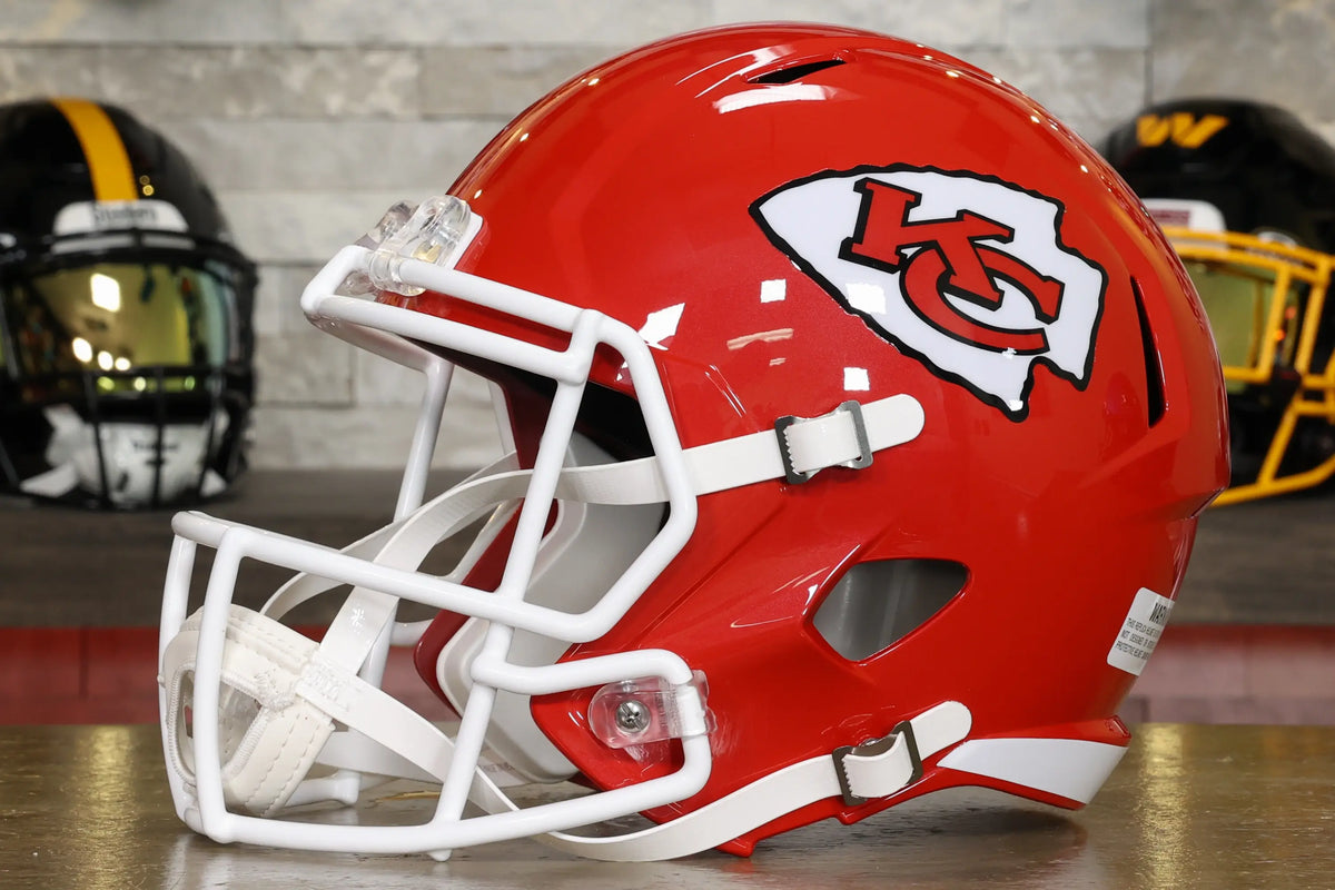Kansas City Chiefs Riddell Speed Display Helmet – Green Gridiron, Inc.