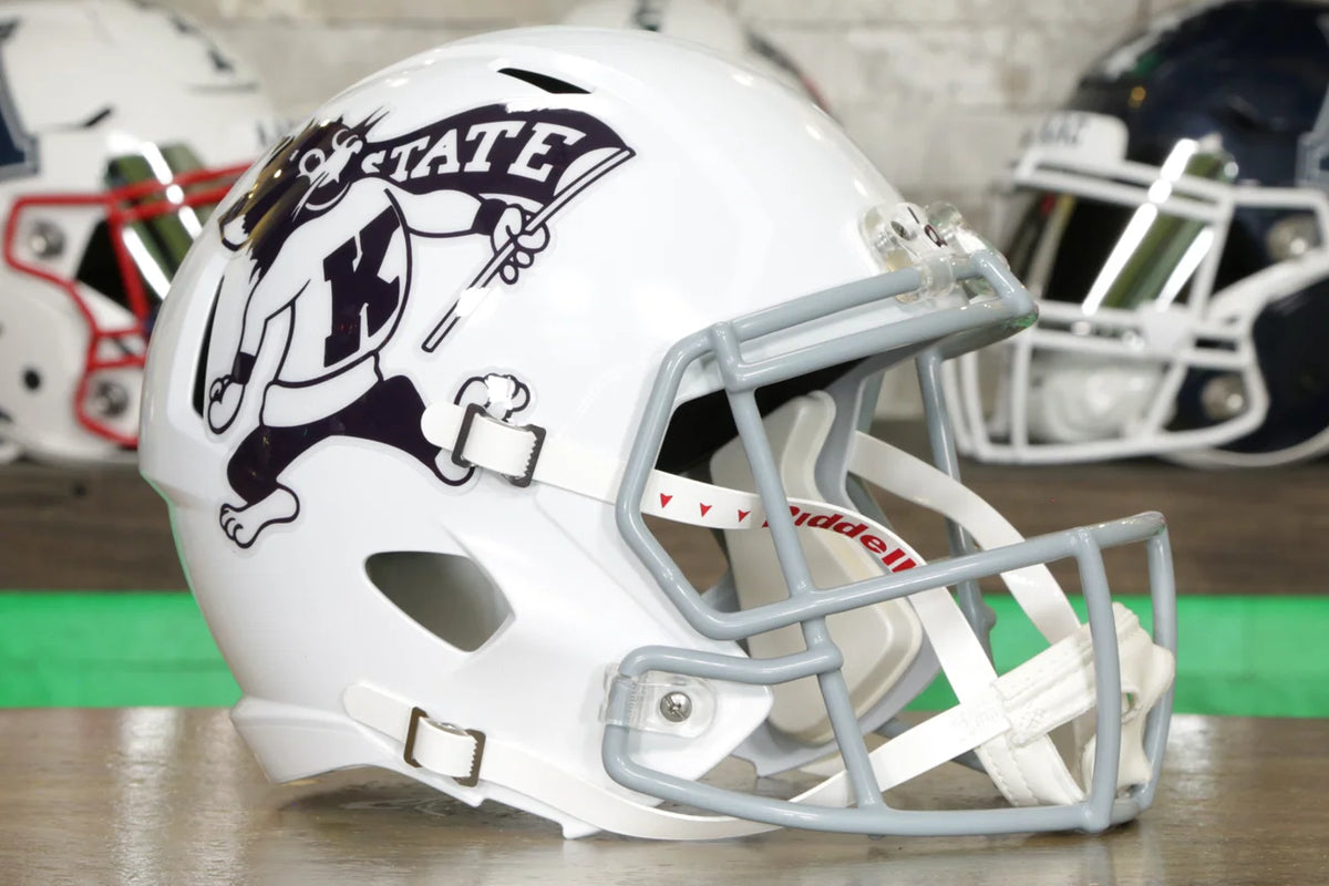Kansas State Wildcats Riddell Speed Display Helmet - Willie Wildcat ...