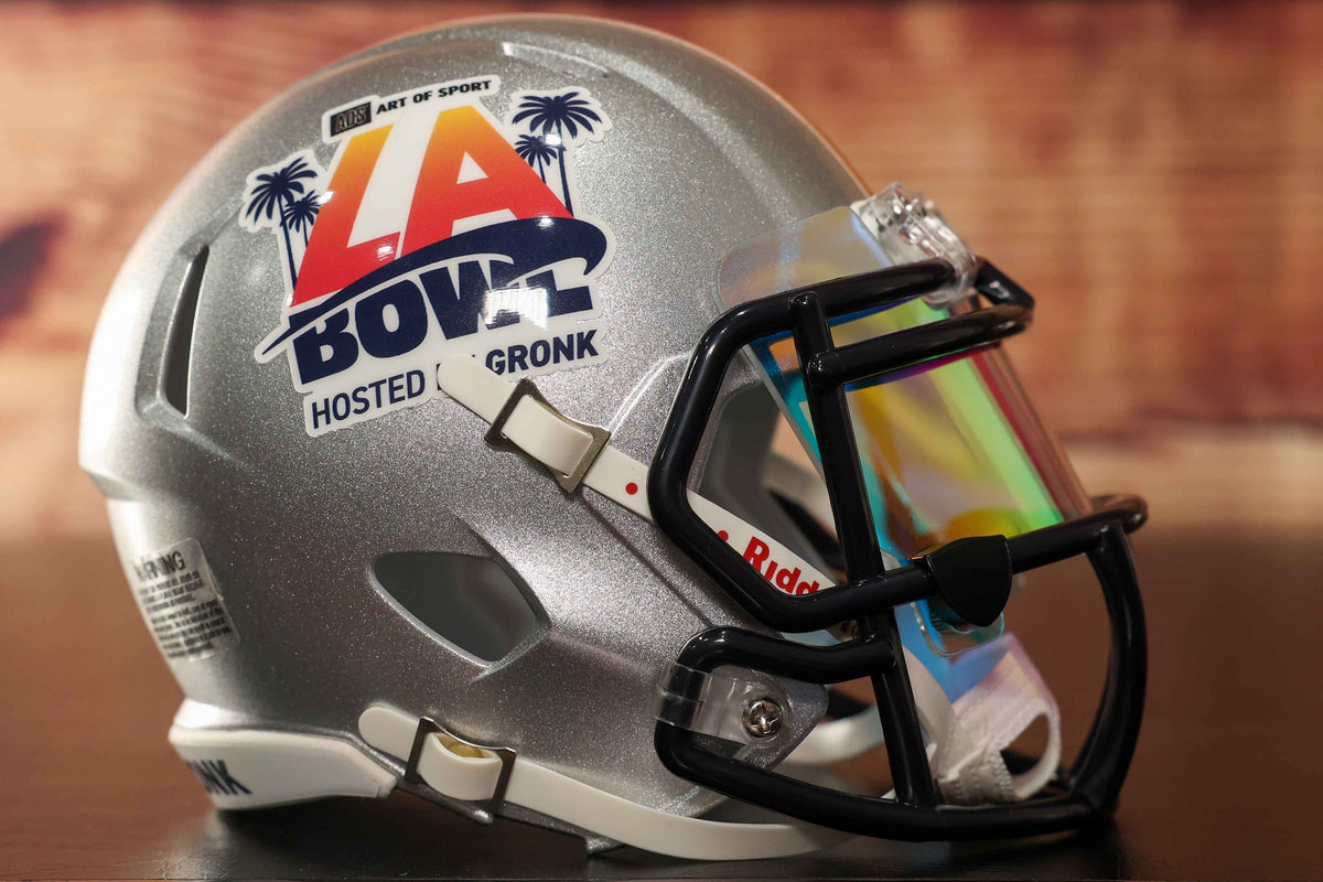 Custom Mini Helmet - Art of Sport LA Bowl – Green Gridiron, Inc.