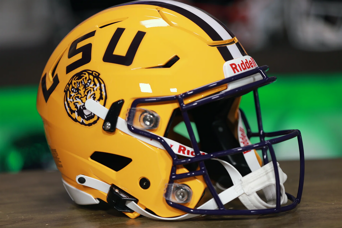LSU Tigers Riddell SpeedFlex Helmet – Green Gridiron, Inc.