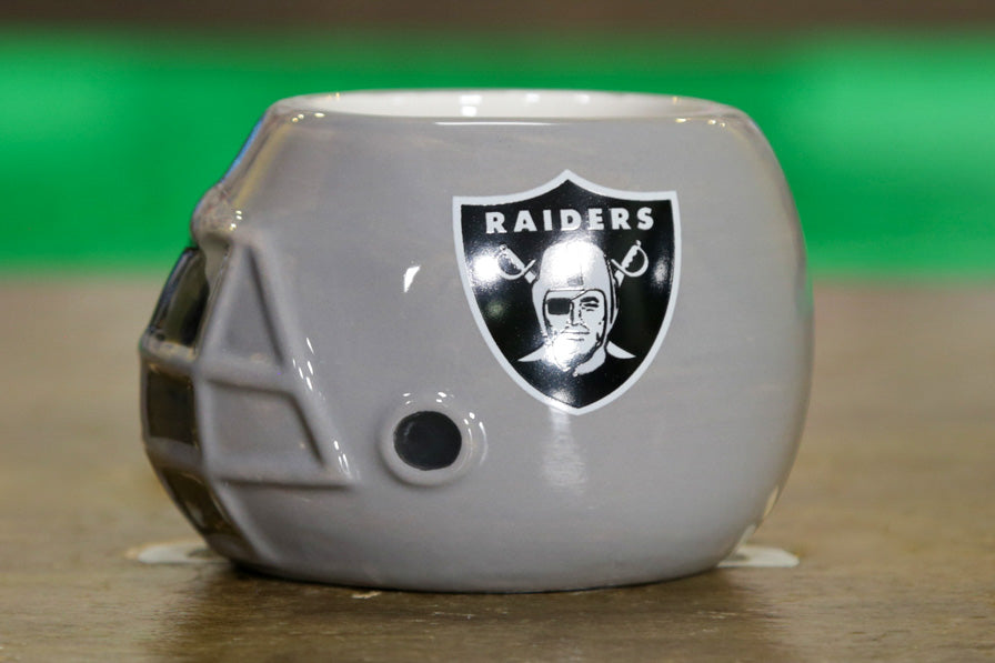 Las Vegas Raiders - Ceramic Helmet Caddy – Green Gridiron, Inc.