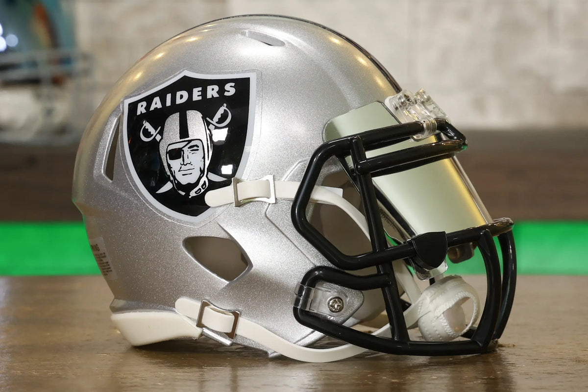 Las Vegas Raiders Riddell Speed Mini Helmet - GG Edition 01182 – Green ...