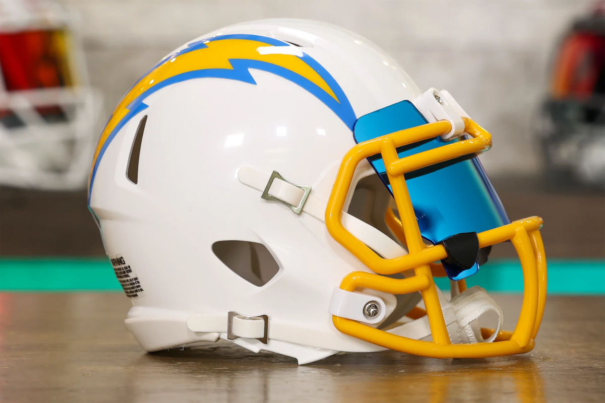 Los Angeles Chargers Riddell Speed Mini Helmet - GG Edition 02647 ...