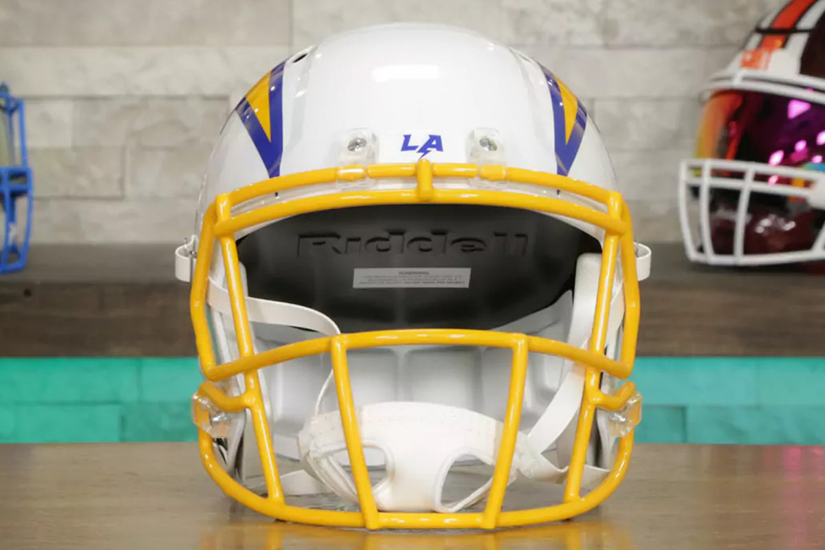 Los Angeles Chargers Riddell Speed Display Helmet - Royal Color Rush A ...