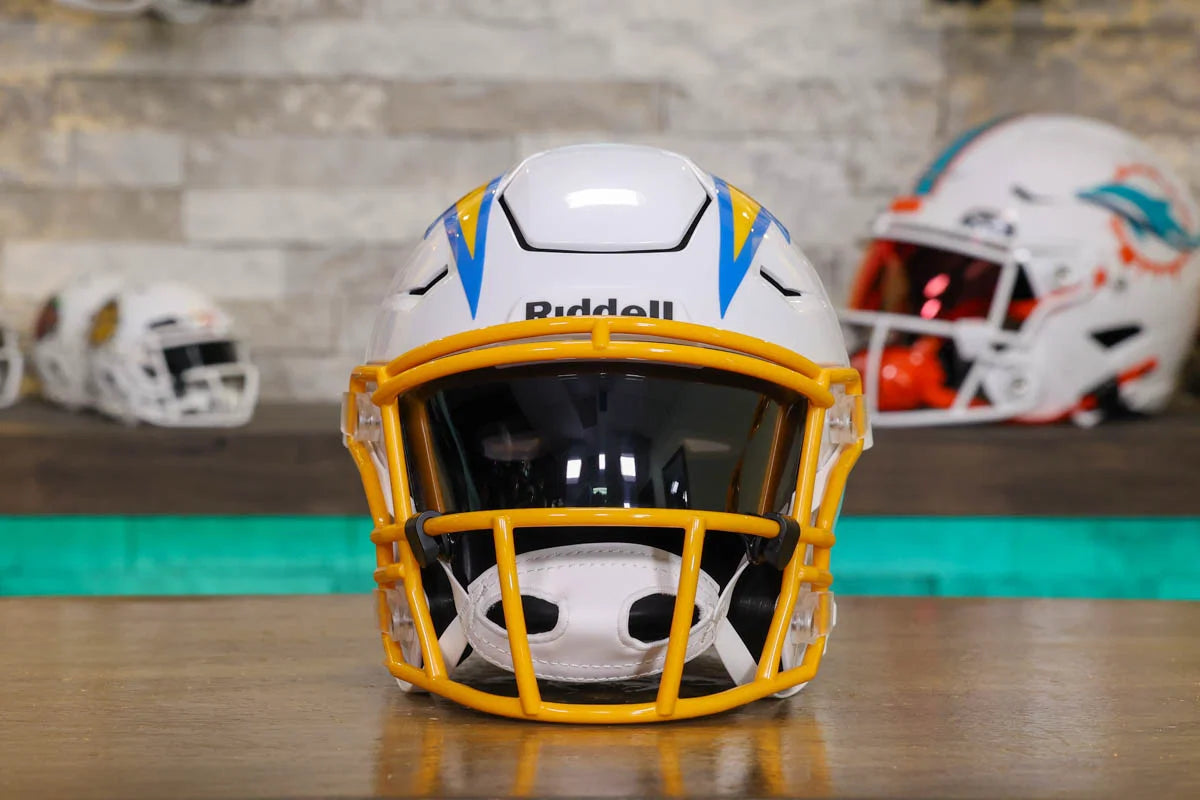 Los Angeles Chargers Riddell SpeedFlex Mid-Size Helmet – Green Gridiron ...