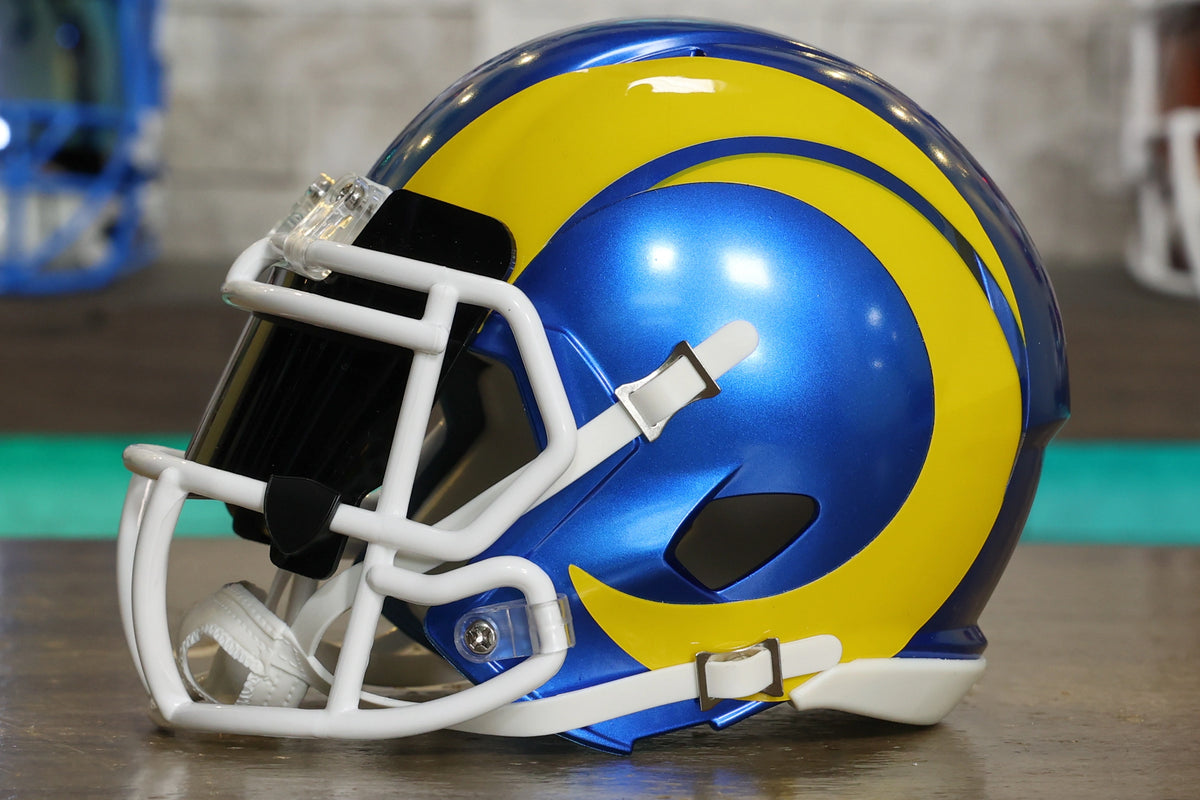 Los Angeles Rams Riddell Speed Mini Helmet - GG Edition 02392 – Green ...