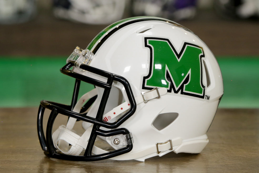 Marshall Thundering Herd Riddell Speed Mini Helmet – Green Gridiron, Inc.