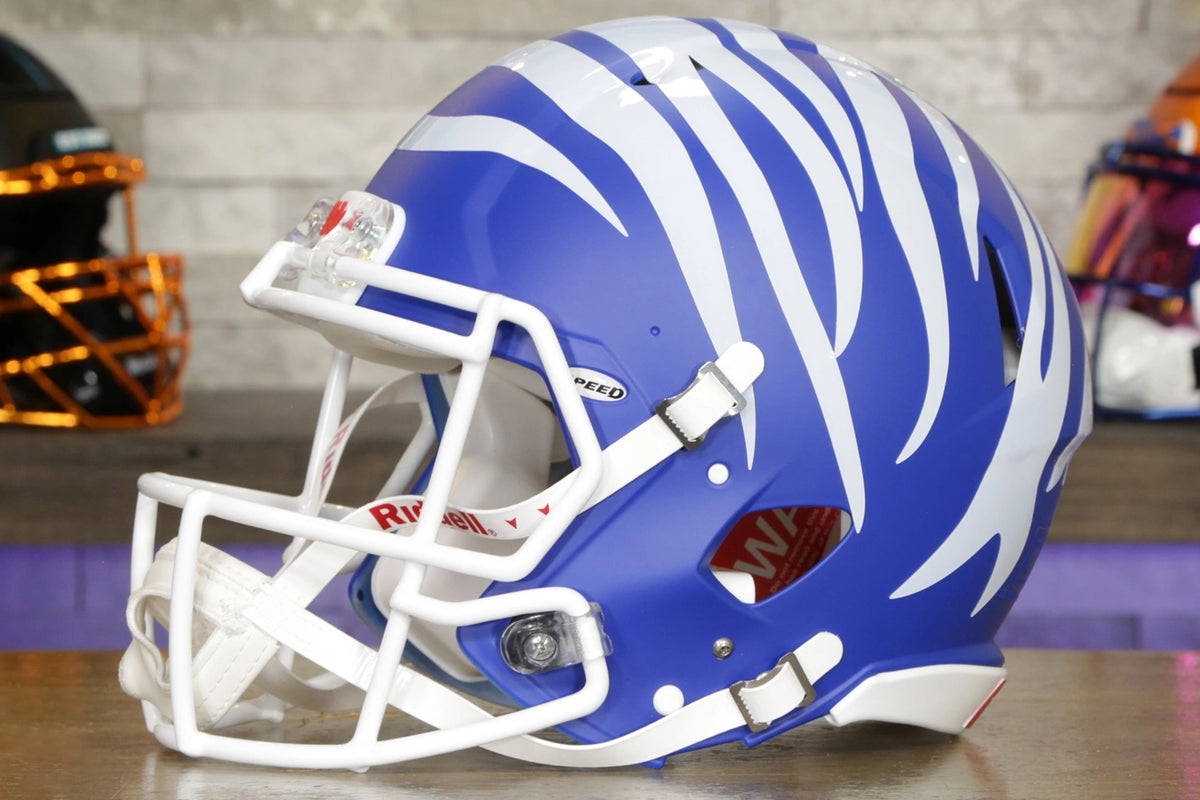 Memphis Tigers Riddell Speed Authentic Helmet – Green Gridiron, Inc.