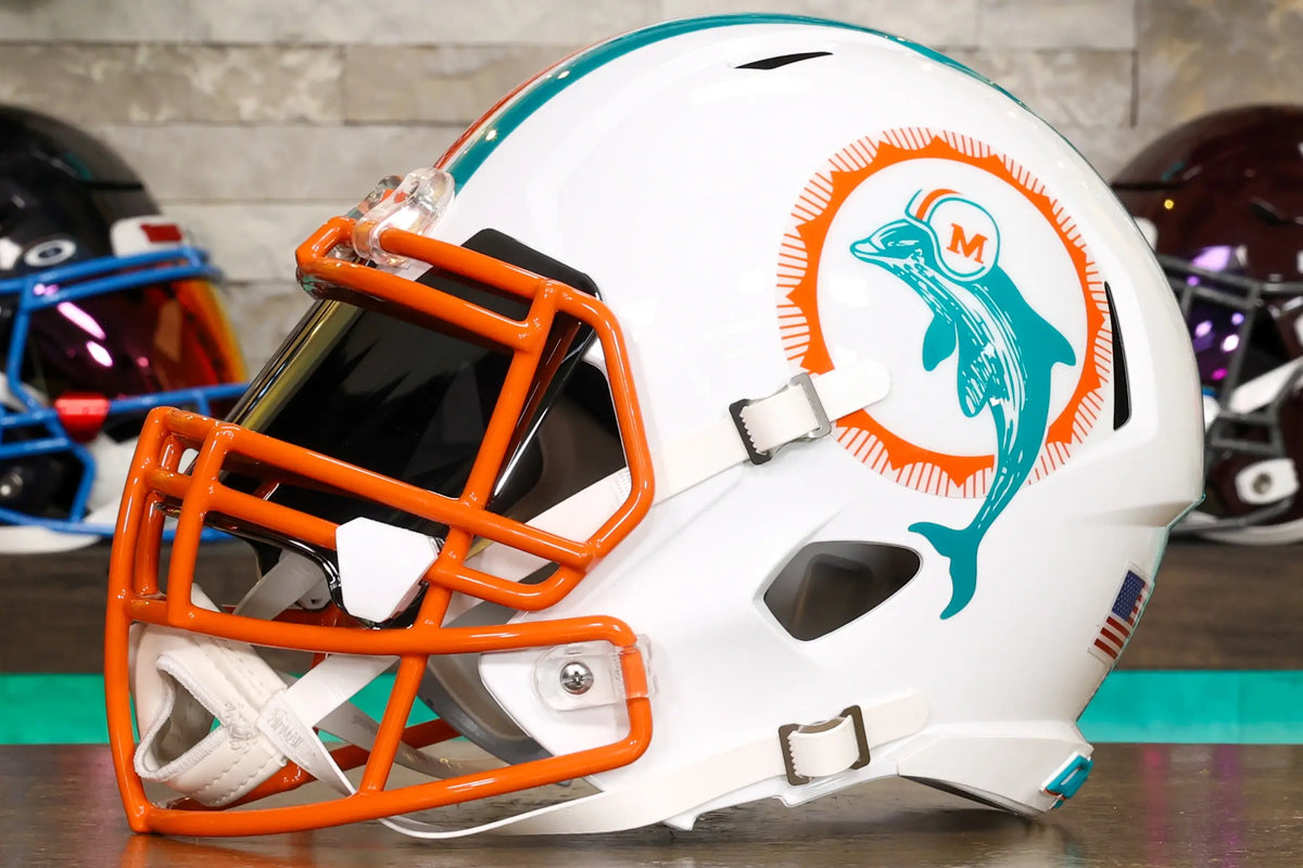 Miami Dolphins Riddell Speed Display Helmet - GG Edition – Green ...
