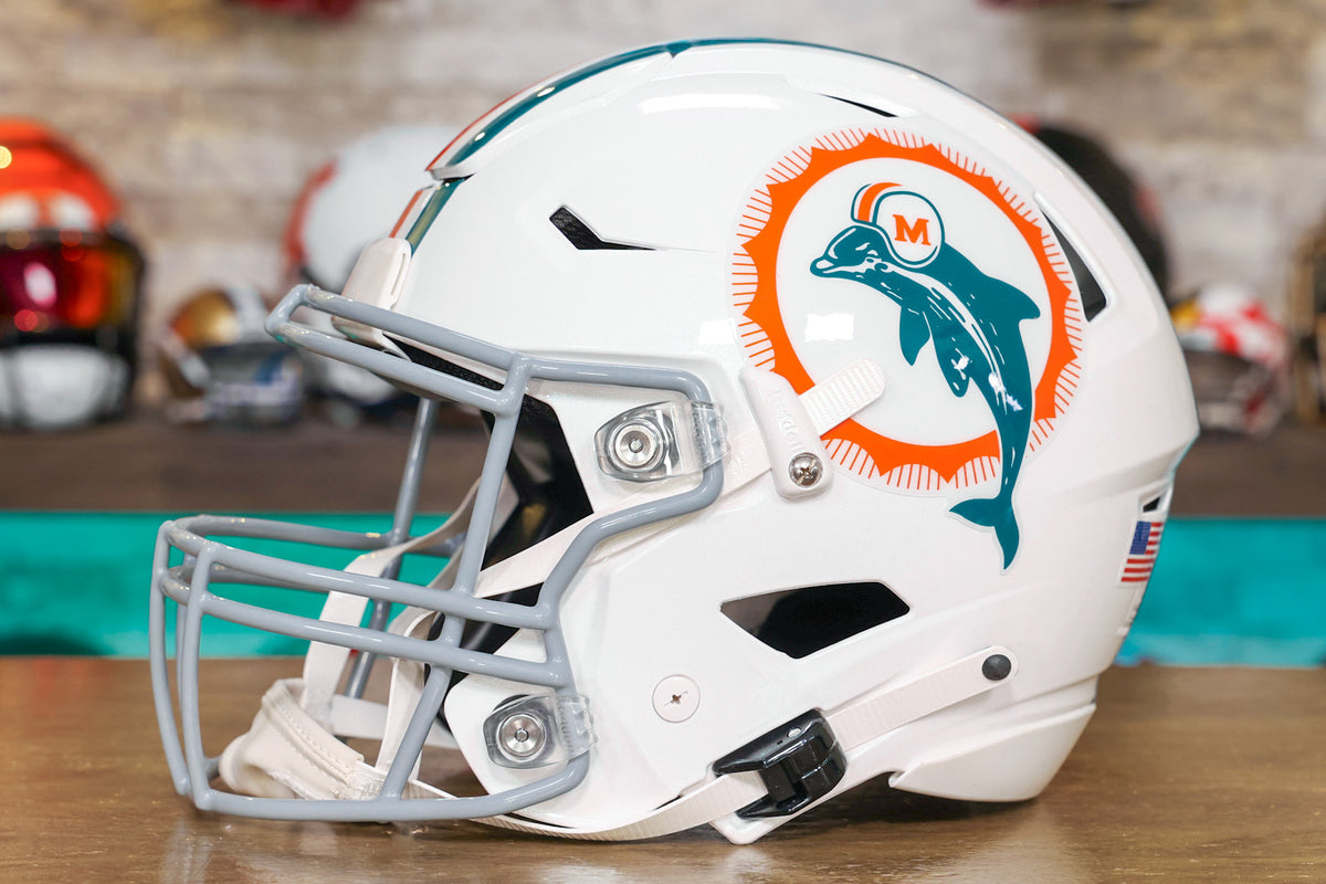 Miami Dolphins Riddell SpeedFlex Helmet - 1972 Throwback – Green ...