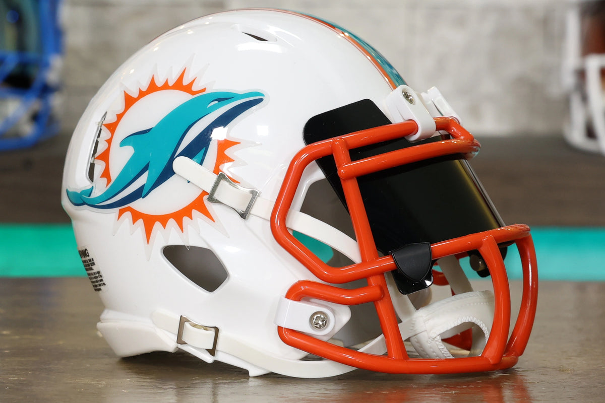 Miami Dolphins Riddell Speed Mini Helmet - GG Edition 02393 – Green ...