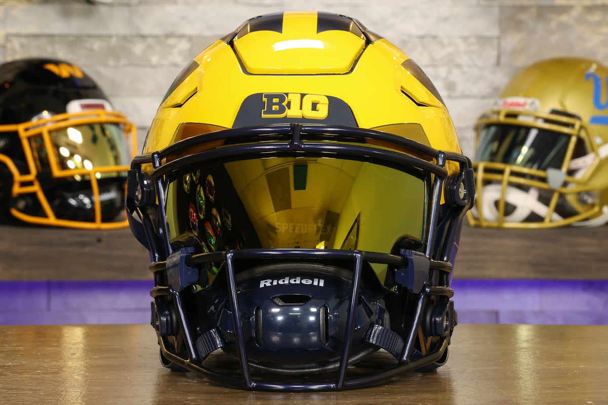 Michigan Wolverines Riddell SpeedFlex Helmet - GG Edition 02091 – Green ...