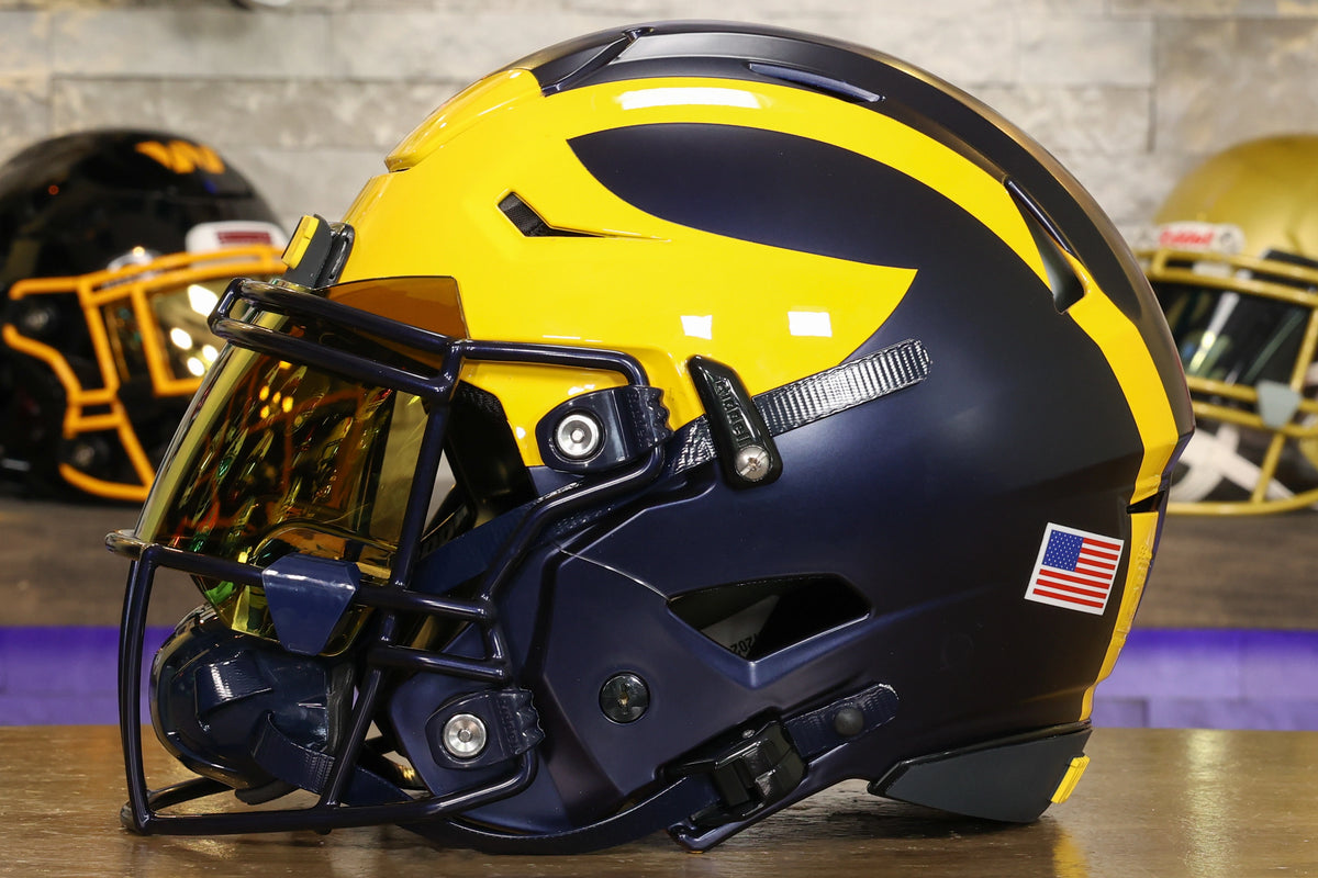Michigan Wolverines Riddell SpeedFlex Helmet - GG Edition 02091 – Green ...
