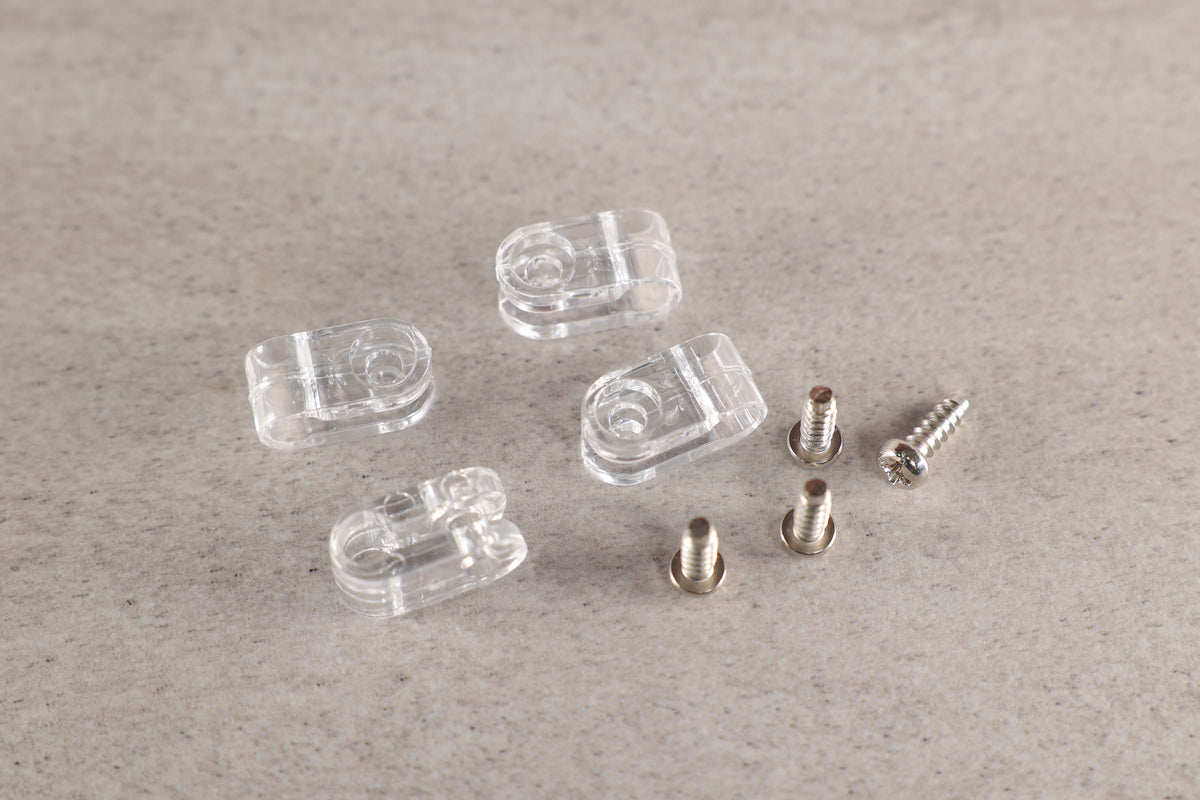 Mini Helmet Facemask Clips for Riddell Speed - Clear – Green Gridiron, Inc.