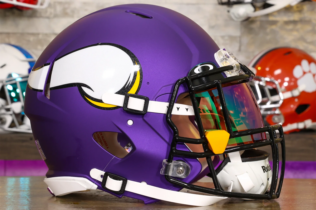 Minnesota Vikings Riddell Speed Authentic Helmet - GG Edition 02706 ...