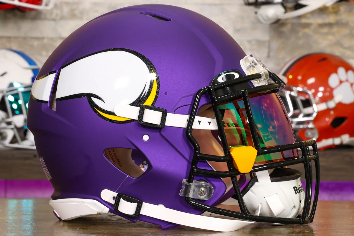 Minnesota Vikings Riddell Speed Authentic Helmet - GG Edition – Green ...