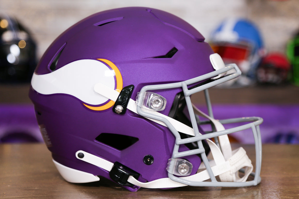 Minnesota Vikings Riddell SpeedFlex Helmet - Alternate – Green Gridiron ...