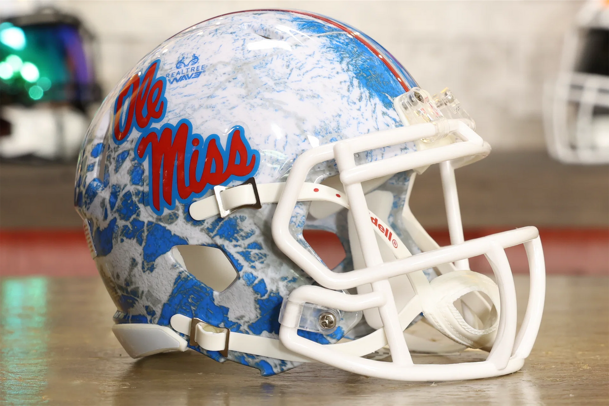Ole Miss Rebels Riddell Speed Mini Helmet - RealTree Camo – Green ...