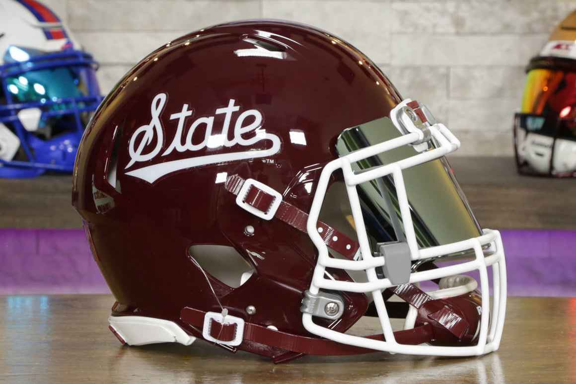 Mississippi State Bulldogs Riddell Speed Authentic Helmet - GG Edition ...